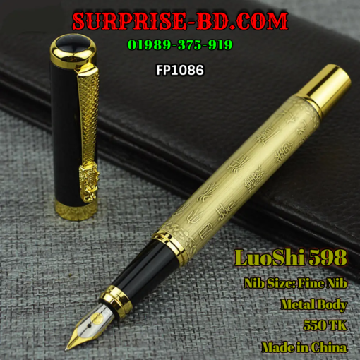 Jinhao 35 (Black) Fountain Pen - SURPRISE-BD.COM