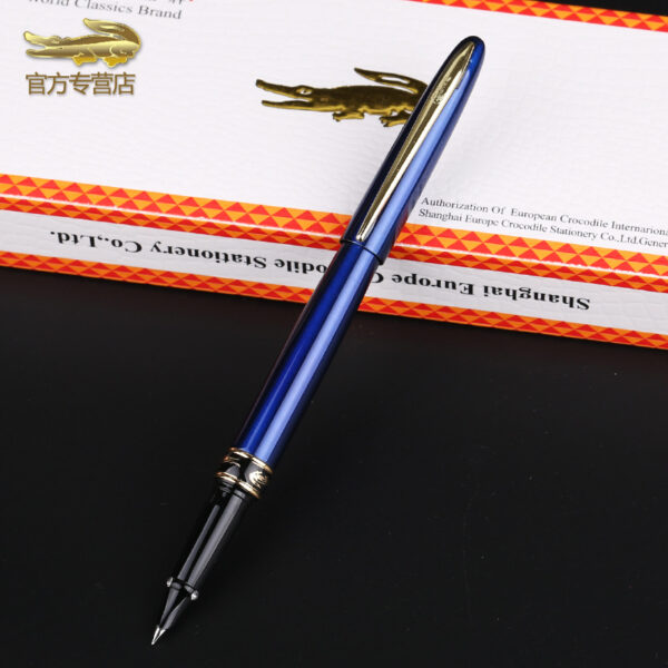 Crocodile 215 Fountain Pen (Blue) - SURPRISE-BD.COM